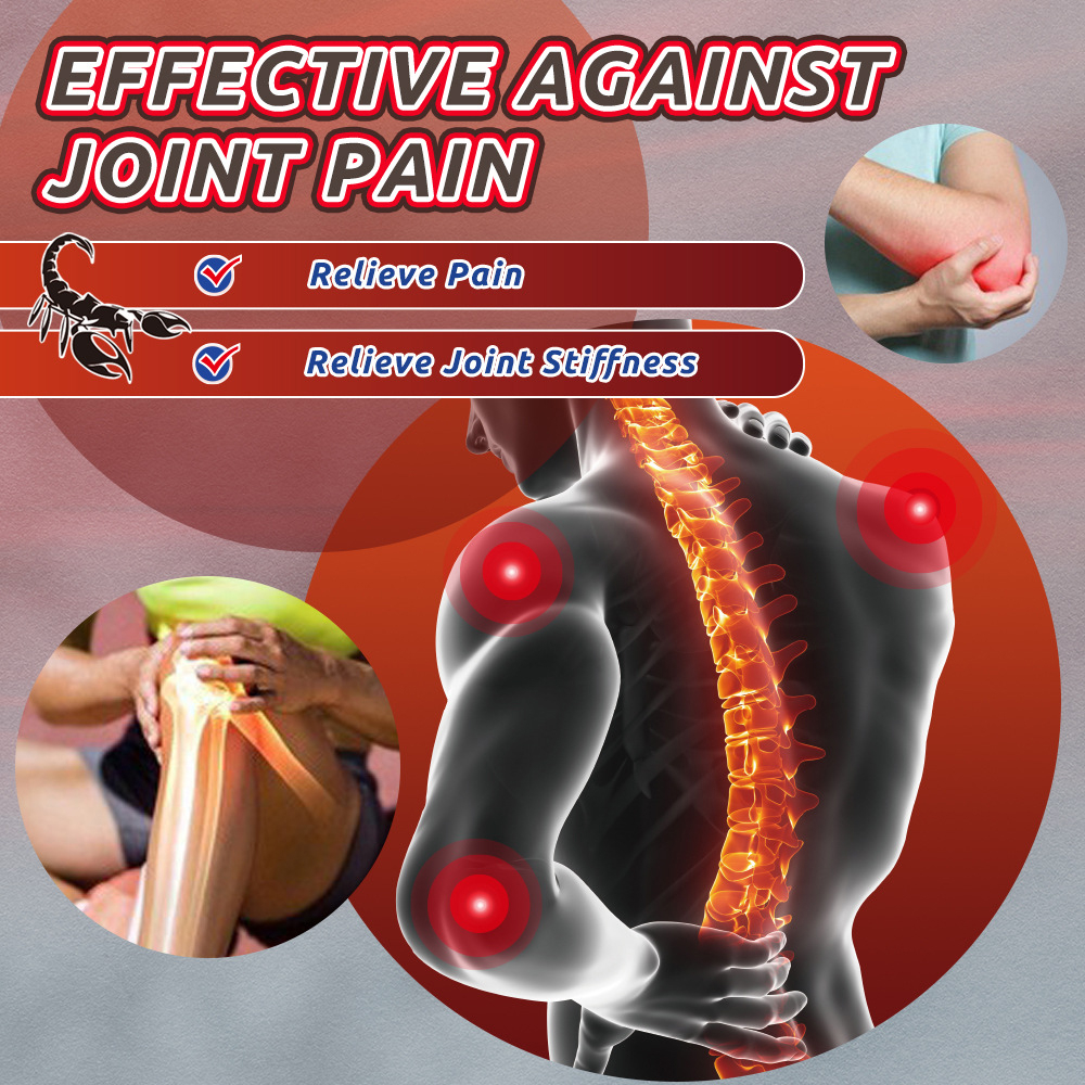 Scorpion Balm Ointment Cream For Back Muscle Joint Relief Arthritis ...