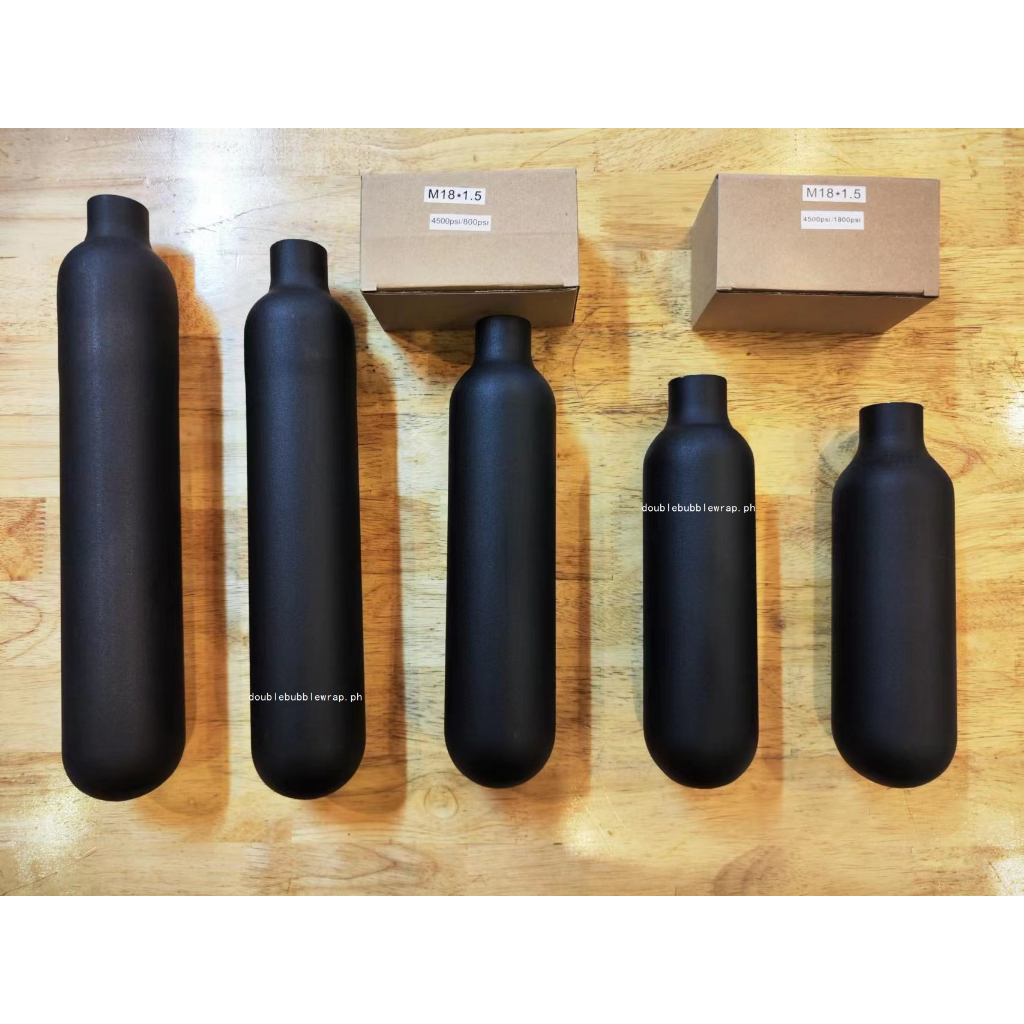 Round Bottomed Aluminum Bottle M18*1.5 Tank Bottle 4500 PSI Tank For ...