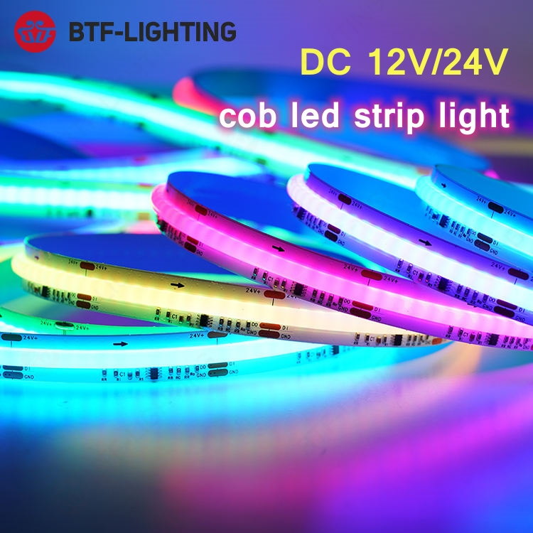 BTF-LIGHTING 720led/m RGB IC COB LED Light Strip Dreamy Color High ...