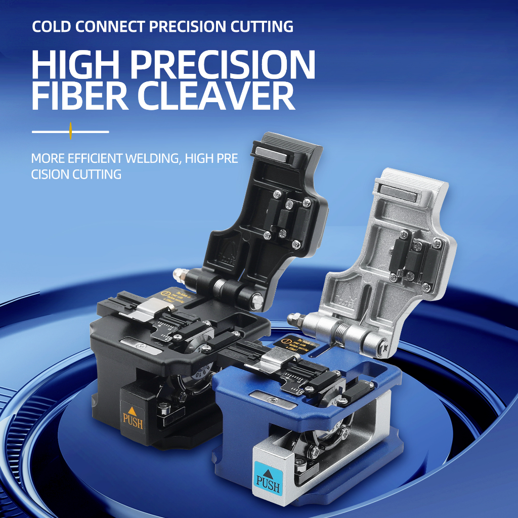 Fiber Cleaver SKL-8A Power Tool Hot Melt High Accuracy Durable Metal ...