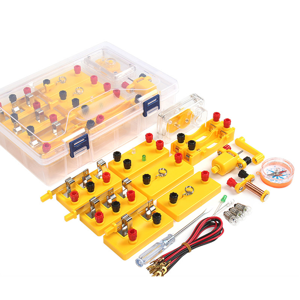 Electric Kids Toy Basic Circuit Electricity Magnetism Learning Kit ...