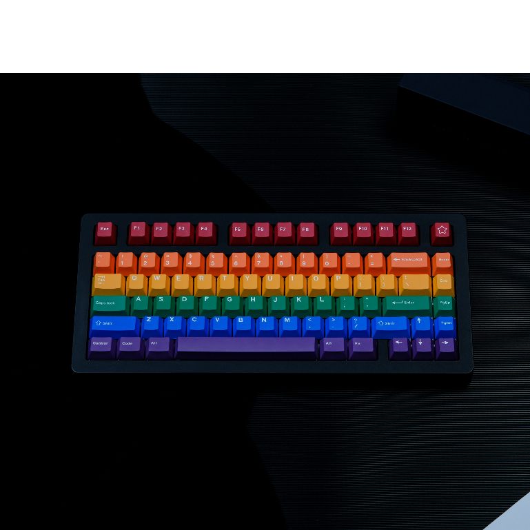 GMK Pride Keycaps, 129 Keys PBT Keycaps Cherry Profile DYE-SUB ...