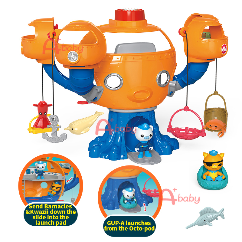 [A+baby]The Octonauts Toys OCTO-POD BASE SET Original With Sound ...