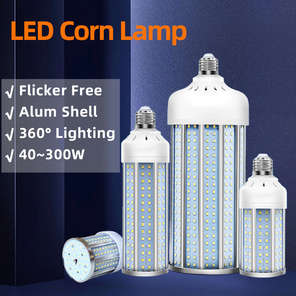 High Brightness LED Bulb Light 40W 80W 120W 150W 200W 250W 300W Corn ...