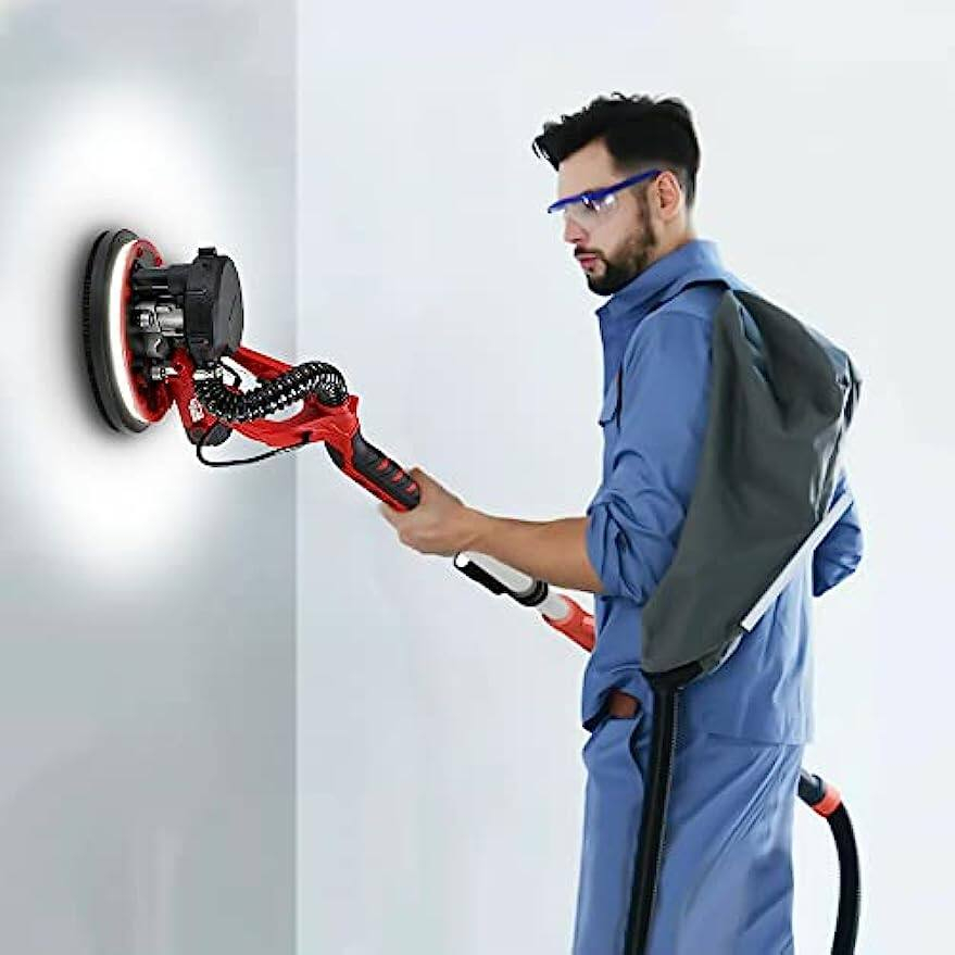 Drywall Sander,1250W Electric Wall grinder, Double-Deck LED Lights ...