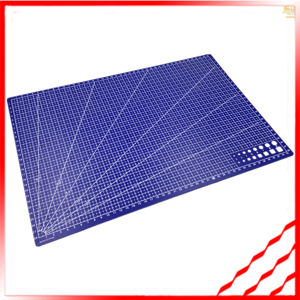 A3 Cutting Mat Single-sided Cutting Board Cut Pad DIY Tool with Clear Grid Lines Angles for ...