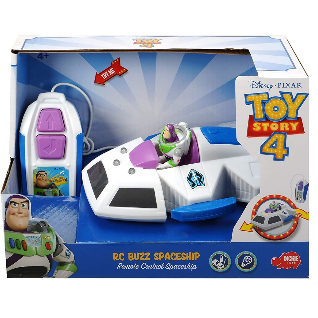 Disney Toy Story 4 Pixar 4-Buzz Lightyear Space Ship Playset | Shopee ...