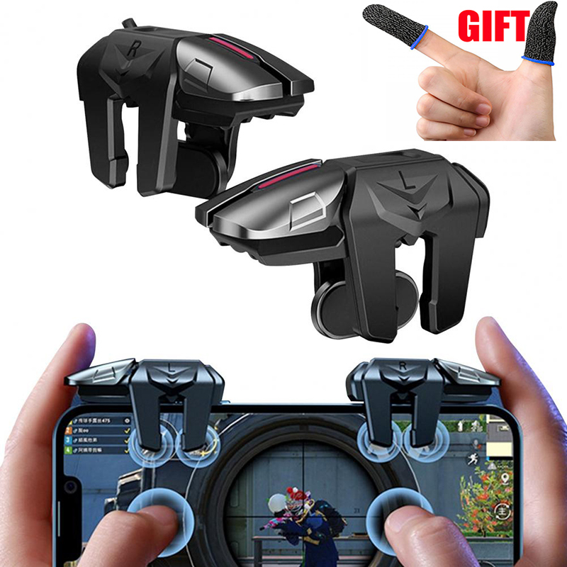 2025 G21 Mobile Game Trigger Joystick L1R1 Game Button COD Auxiliary ...
