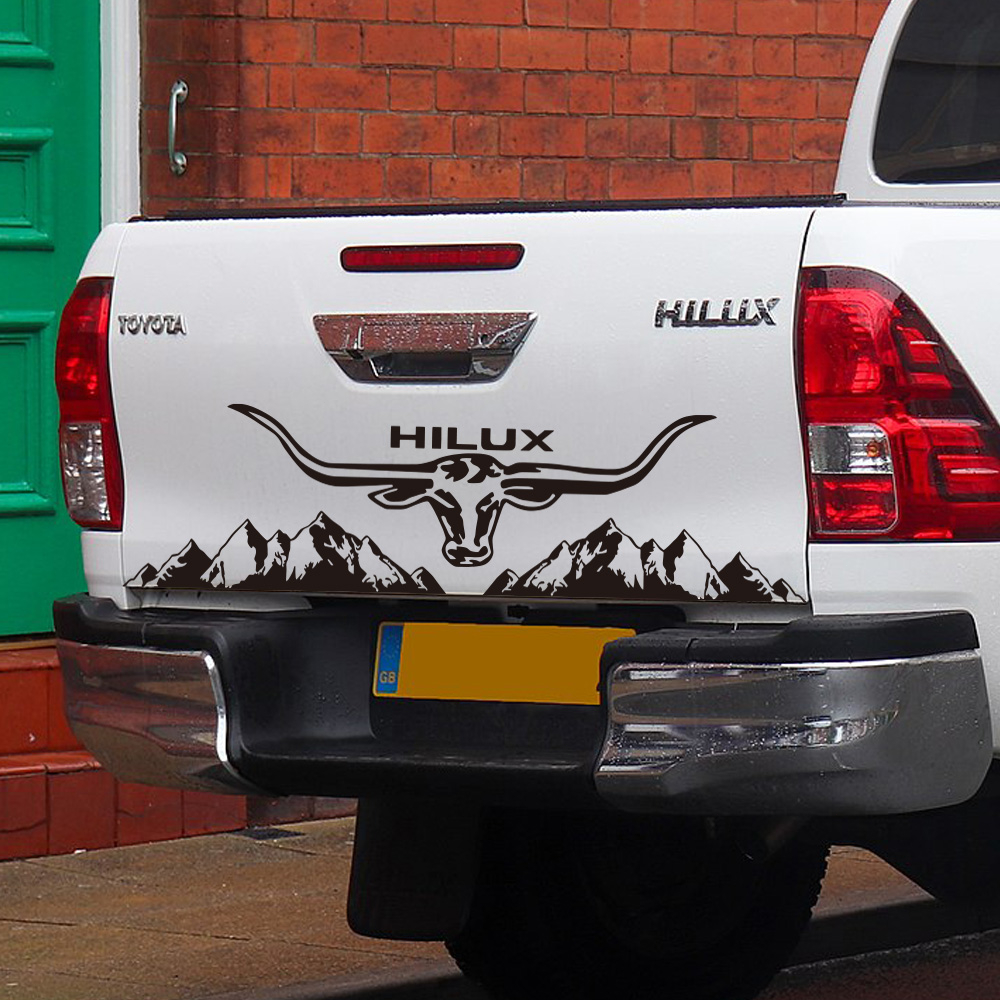 TOYOTA HILUX Side Stripes Vinyl Body Car Sticker For Car Decal Sticker ...