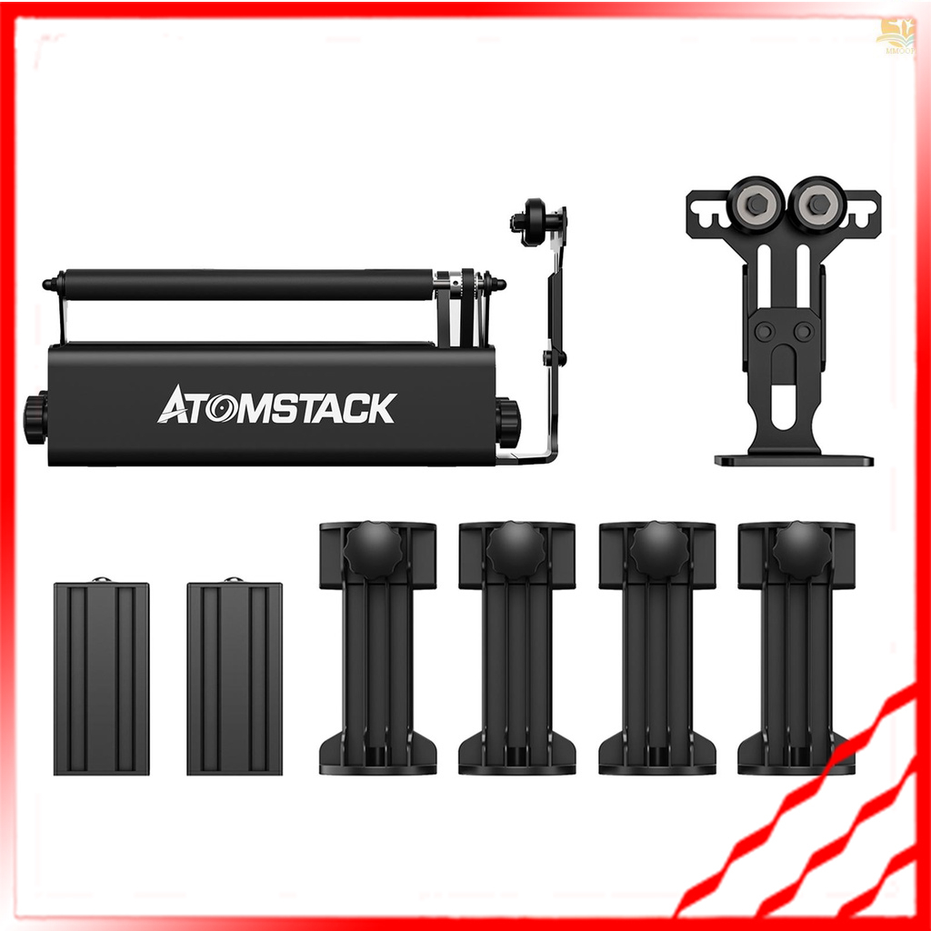 ATOMSTACK R3 PRO Roller for Cylindrical Irregular Objects with 360 ...