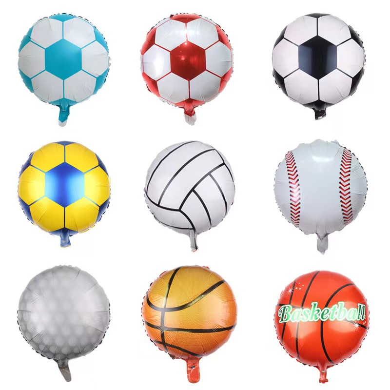 【Wholesale Price】18Inch Ball Football World Cup Foil Balloon Fans Party ...