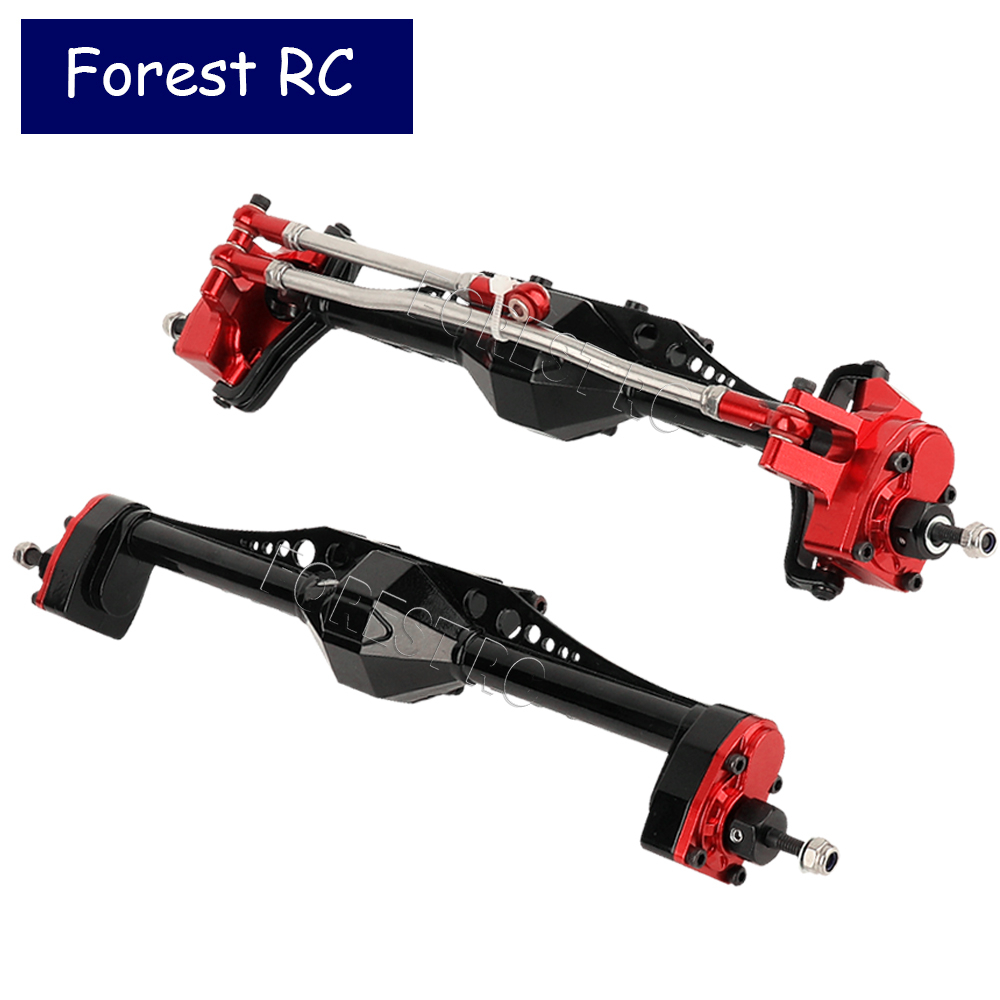 Capra CNC Machined Complete Front Rear Portal Axle for Axial 1/10 RC ...