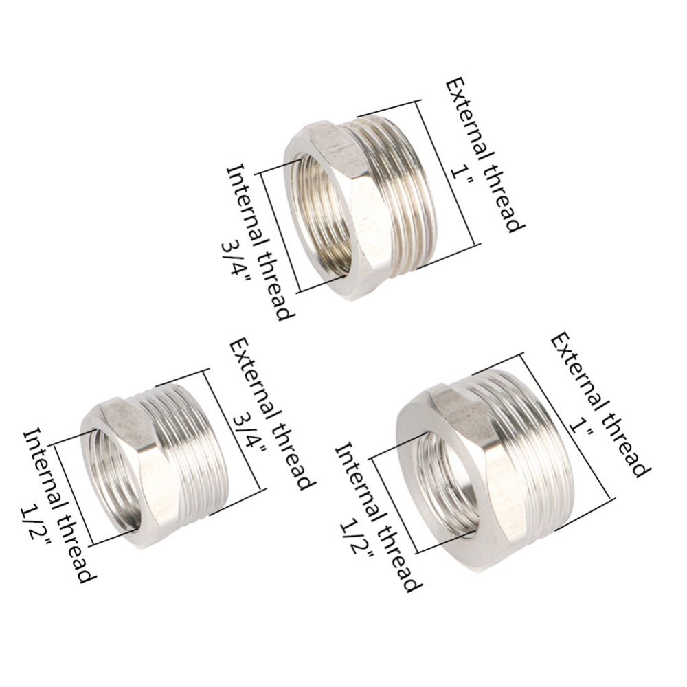 1 pcs Stainless Steel 1/2"（20mm） 3/4" （25mm）BSP Female to 3/4" 1" （32mm ...