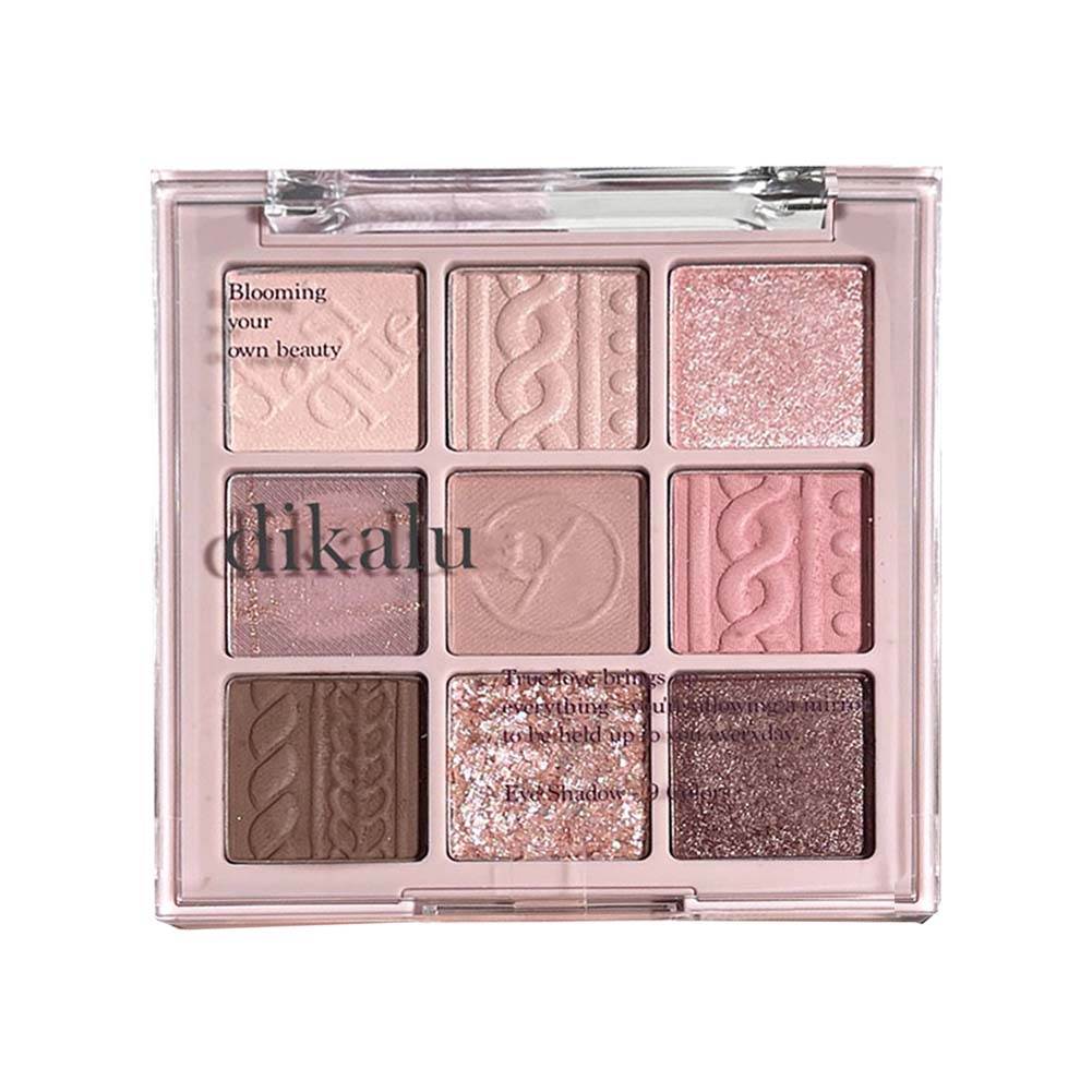 9 Color Shimmer Matte Eyeshadow Palette Eye Makeup Long Lasting ...