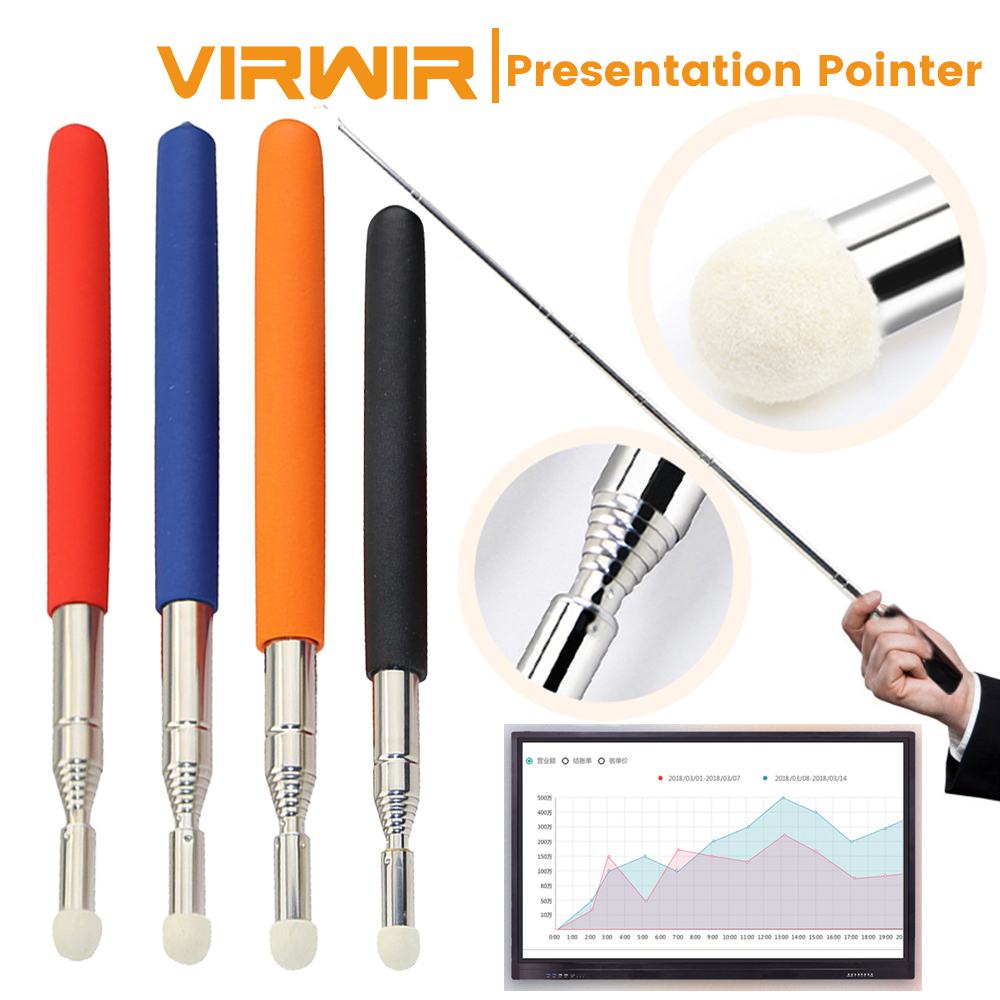 Telescopic Handheld Teaching Presention Pointer Stick For Teacher ...