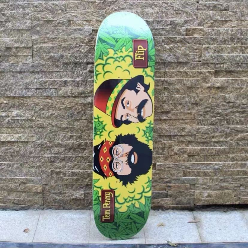 FLIP SKATEBOARD DECK TOM PENNY GREEN 31*8INCH SKATEBOARD PRO SHAPE ...