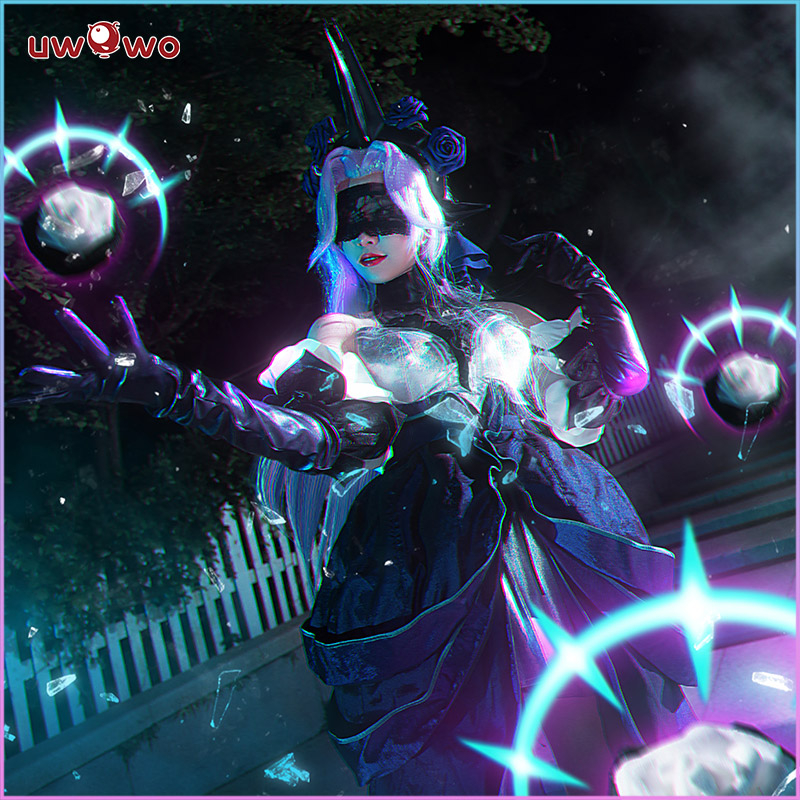 Game LOL Star Guardian Cindra Cosplay Costume League of Legends Cindra ...