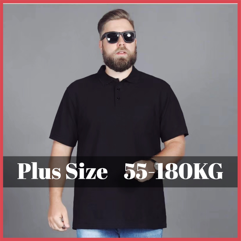 55-180KG Men Oversized Quick Drying Short Sleeved Top Man Plus Size Big ...