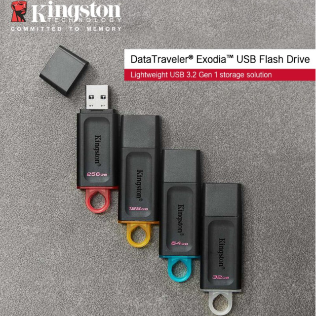 DataTraveler Exodia USB Flash Drive 32GB 64GB 128GB 256GB Usb3.2 Gen 1 ...
