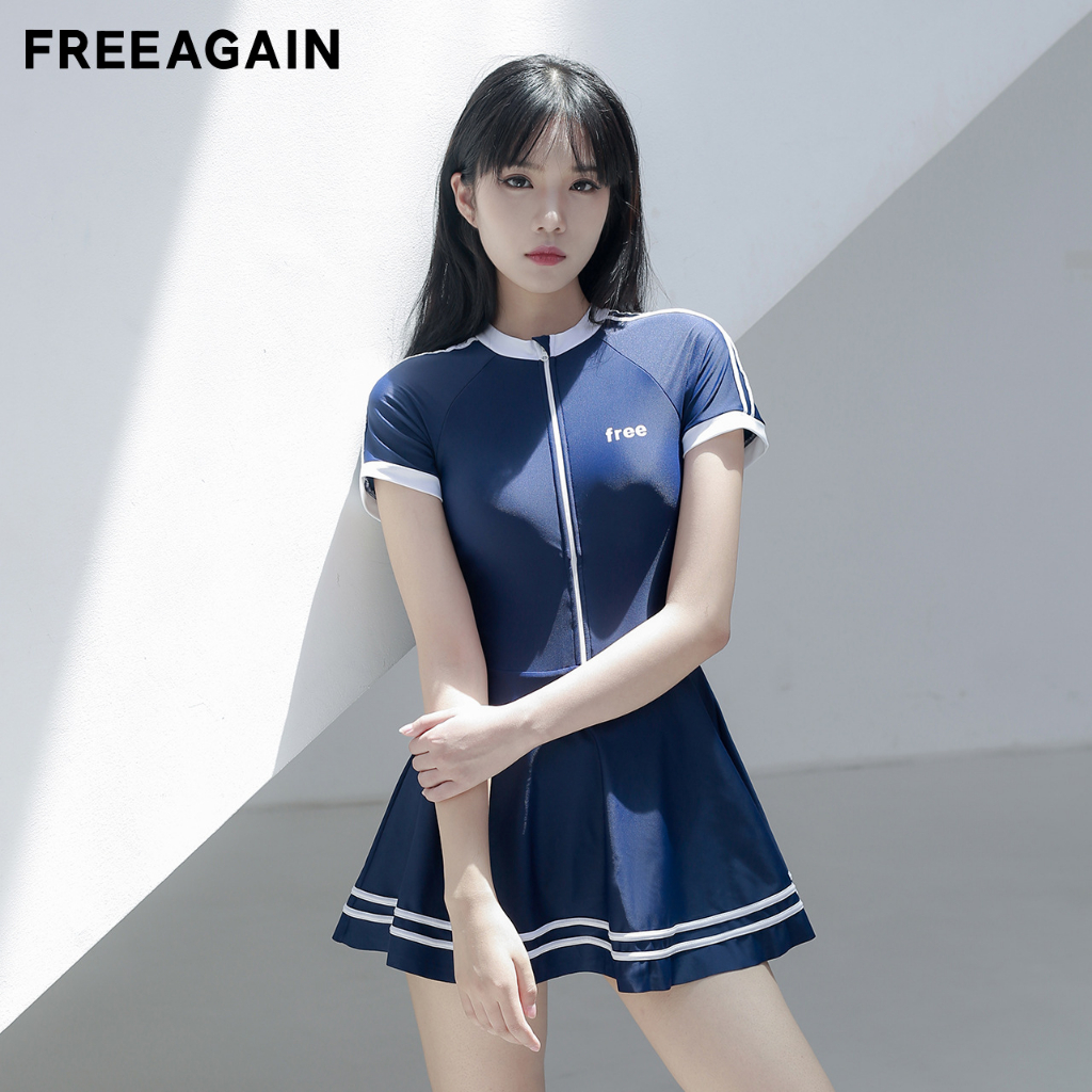 2023 New Women's summer swimming pool special swimming suit student ...