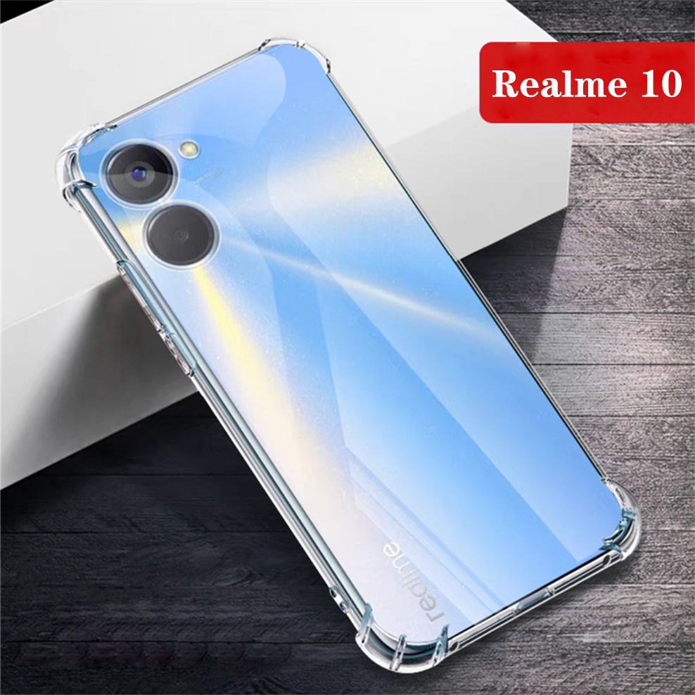 Luxury Shockproof Transparent Soft Case Realme C65 C67 C53 C51 C55 C35 11 10 Pro+ 9i 9 8i 8 7i 7 ...