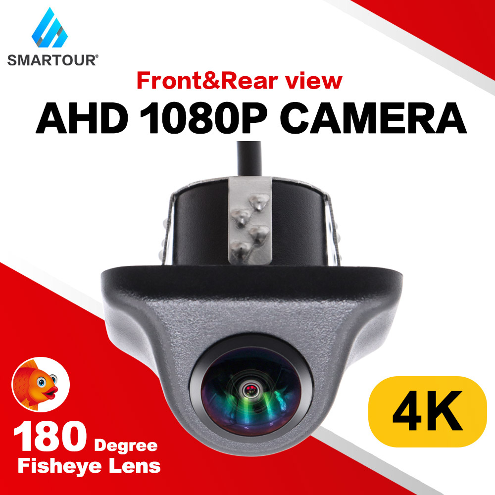 Smartour 4K AHD 1080P Car Rear View Camera Universal CCD Front Backup ...