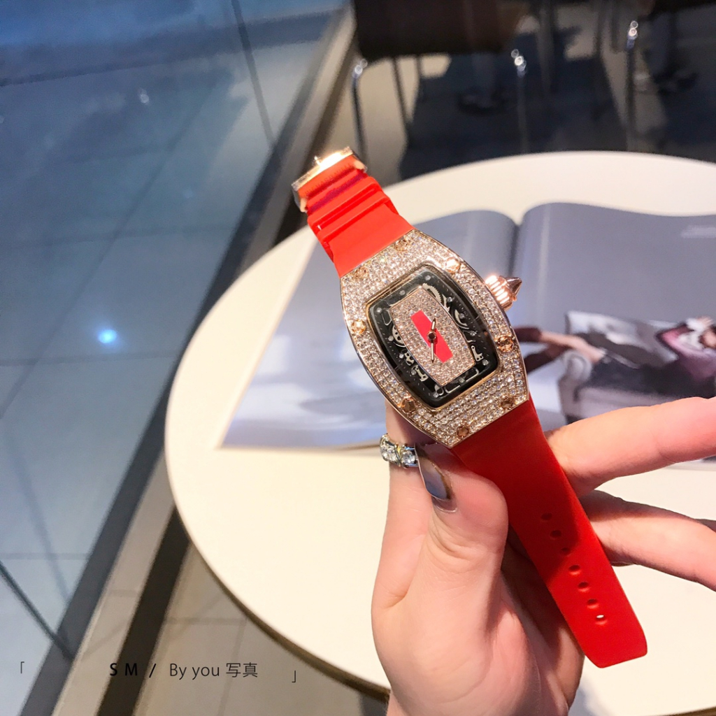 Swiss New High-end Diamond Ladies Watch Business Casual Waterproof ...