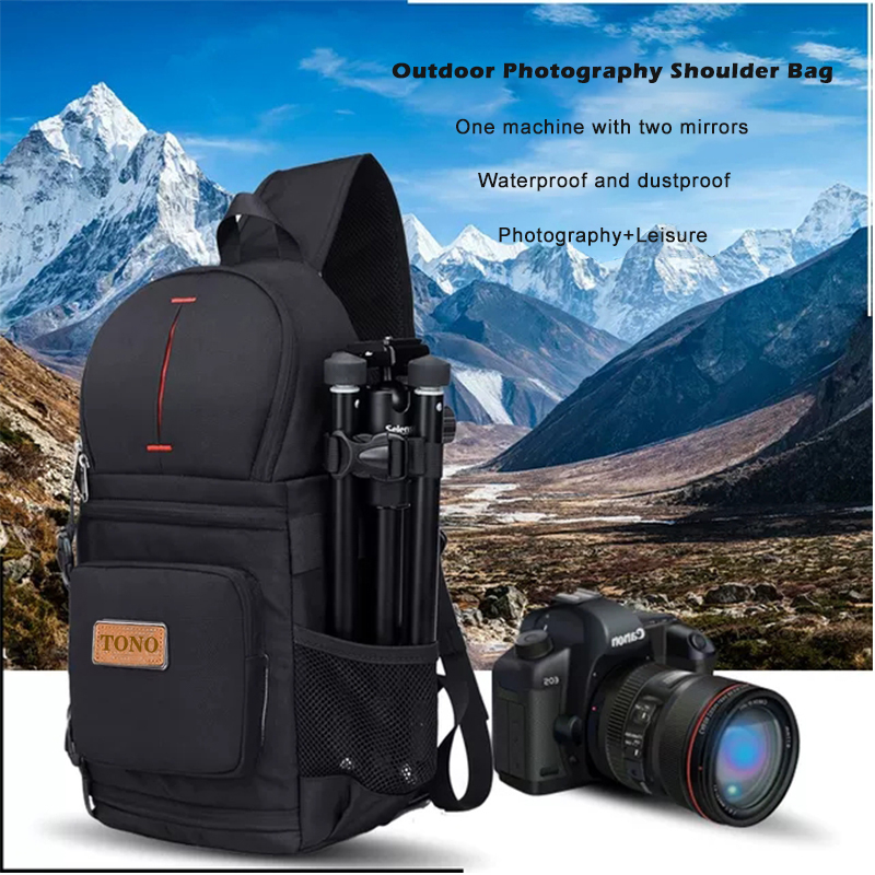 Canon Photography Backpack SLR Camera Bag Single Shoulder Oblique ...