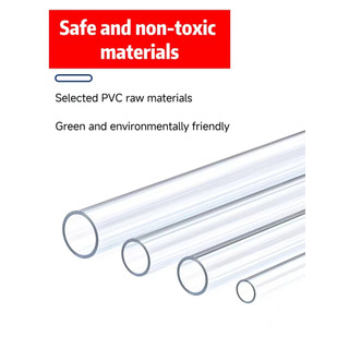 PVC transparent pipe, hard pipe, 50UPVC transparent pipe fittings ...