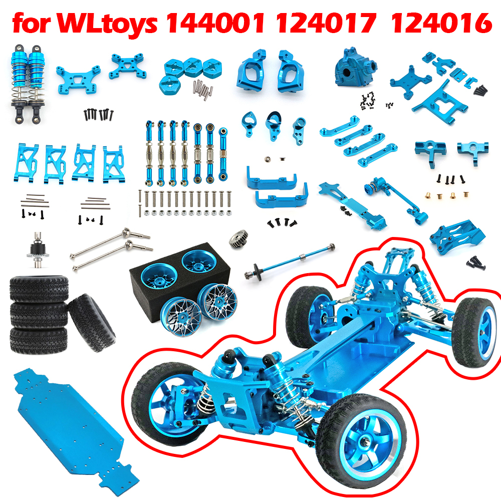 Wltoys 144001 124019 124018 124017 124016 Upgraded Metal Parts Set RC ...