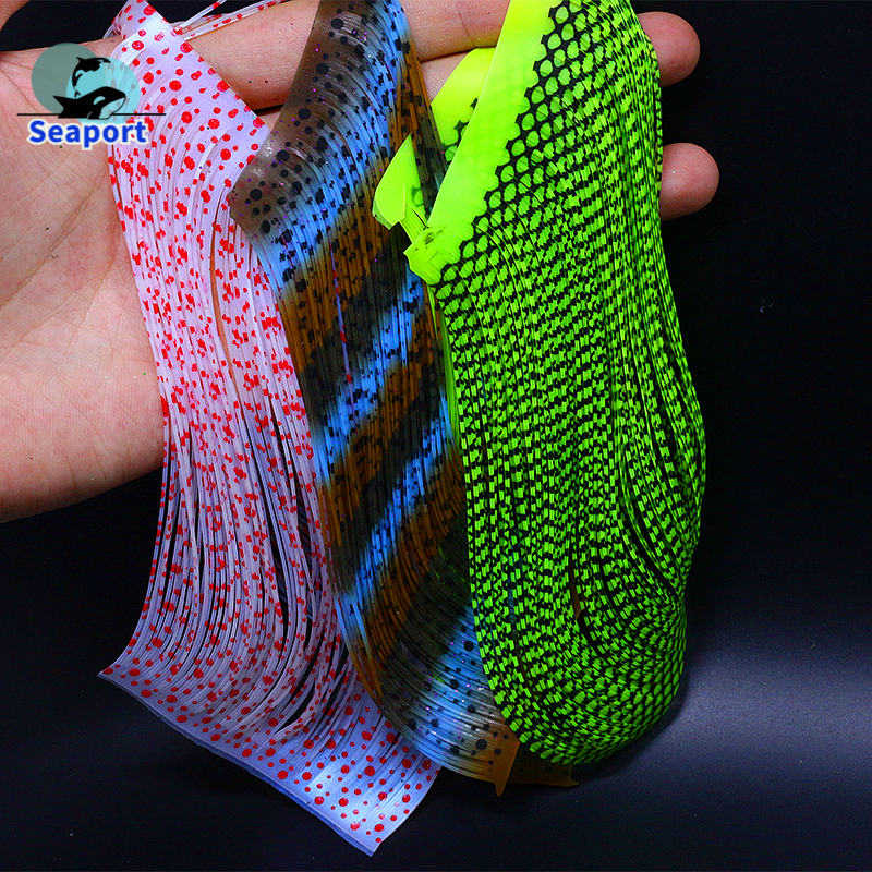 15cm Silicone Legs Fly Tying Materials Silicone Legs Fishing Silicon ...