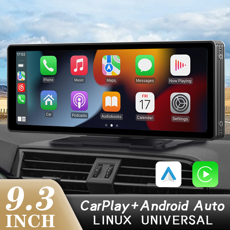 [Plug and play] Car Monitor Wireless Carplay Android Auto Mirro Link ...