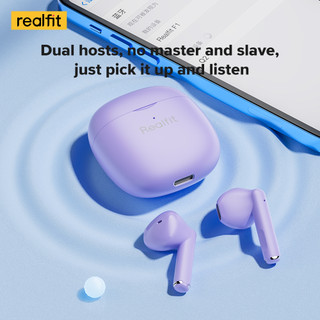Realfit F1 Bluetooth Earphone Excellent HIFI Quality Wireless Earbuds ...
