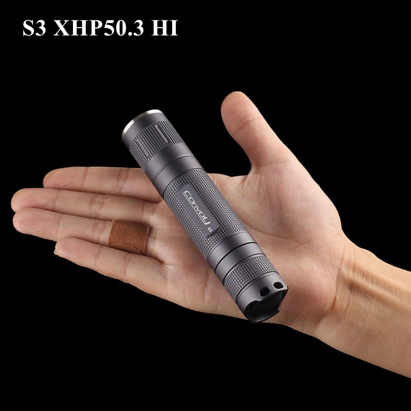 Convoy S3 EDC Flashlight XHP50.3 HI LED Camping Hiking Light | Shopee Philippines
