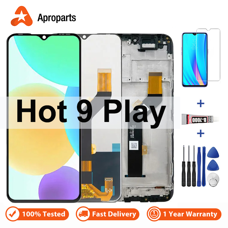LCD For Infinix Hot 9 Hot9 Play X680 X680B X680C Display Touch Screen ...