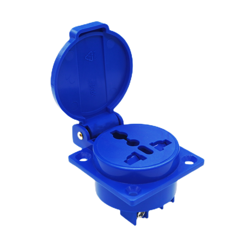 EU US AU UK Universal Waterproof Industrial Socket 10A 250V AC Power ...