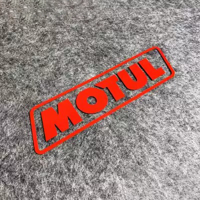 [P-A725] motul Reflective Sticker Front Bumper Surround Sticker Oil ...