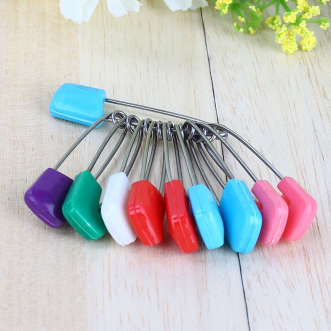 [EPAY] 10pcs Craft Sewing Safety Pins Hold Locking Baby Kids Dress ...