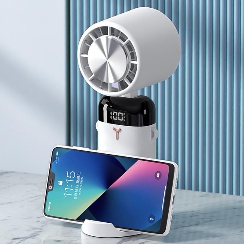 Portable Handheld Fan Mini Personal Desk Fan with Semiconductor Cooling ...