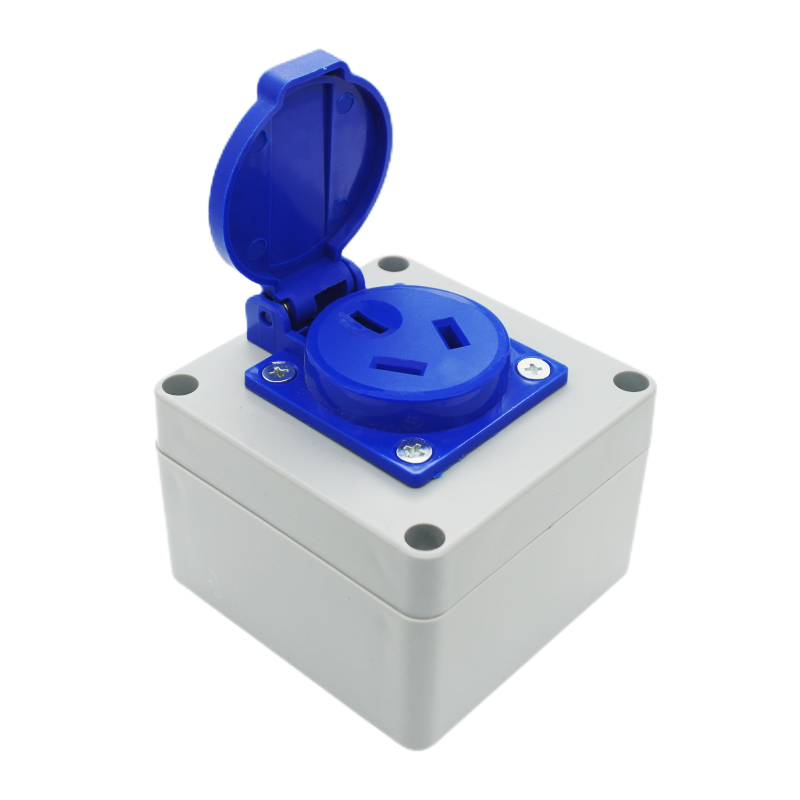 Austrian New Zealand Waterproof Industrial Socket 16A 250V AC Power ...