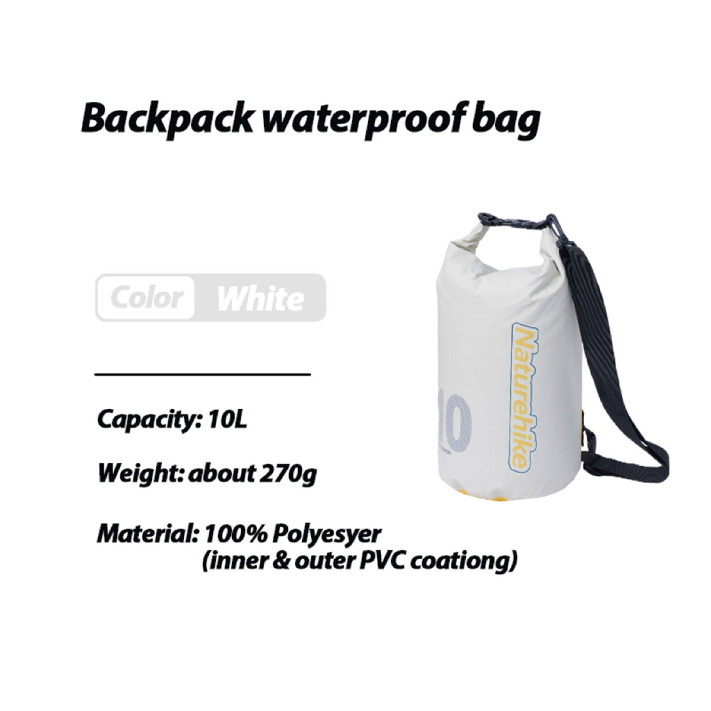 Naturehike Drifting Waterproof Bag Waterproof Bag Dry And Wet Separation Backpack Outdoor ...