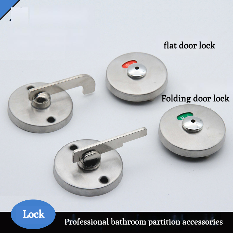 public restroom partition accessories stainless steel indicator lock ...
