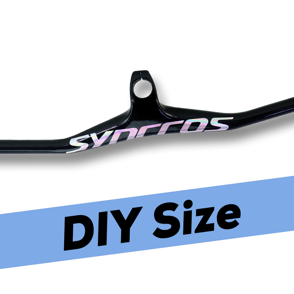 Syncros Chrome Logo Carbon Fiber Mountain And Stem 28.6mm -17Degree ...