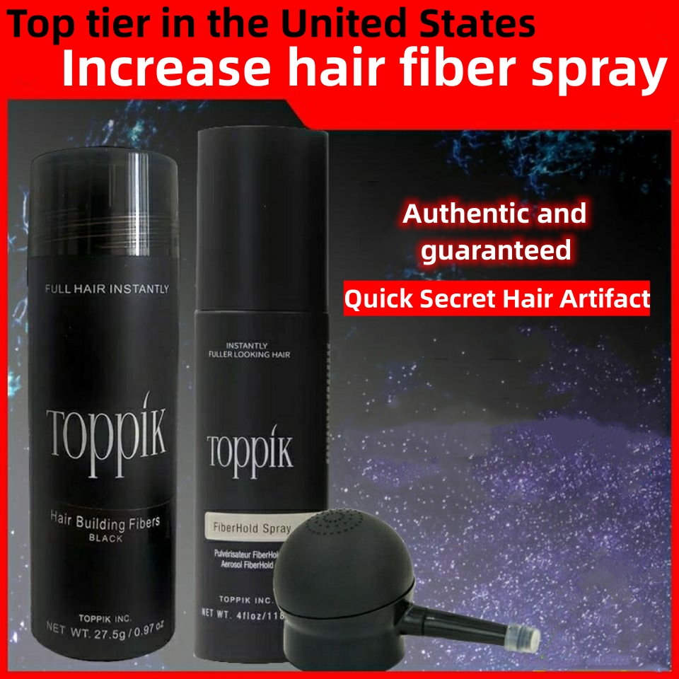 Ready Stock American TOPPIK Top Enrichment Hair Growth Fiber Powder ...