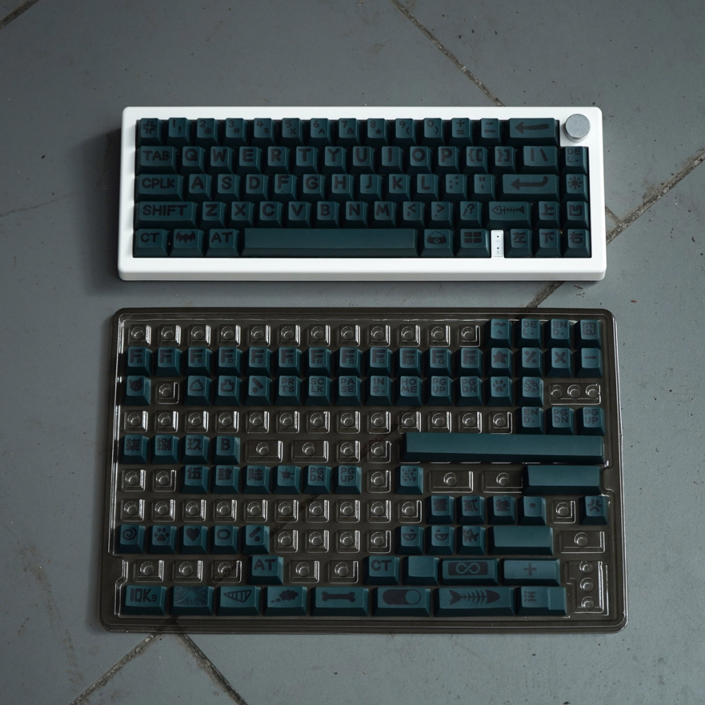 Animal Party Keycaps PBT Dye-sub Cherry Profile Large Font Keycaps ...