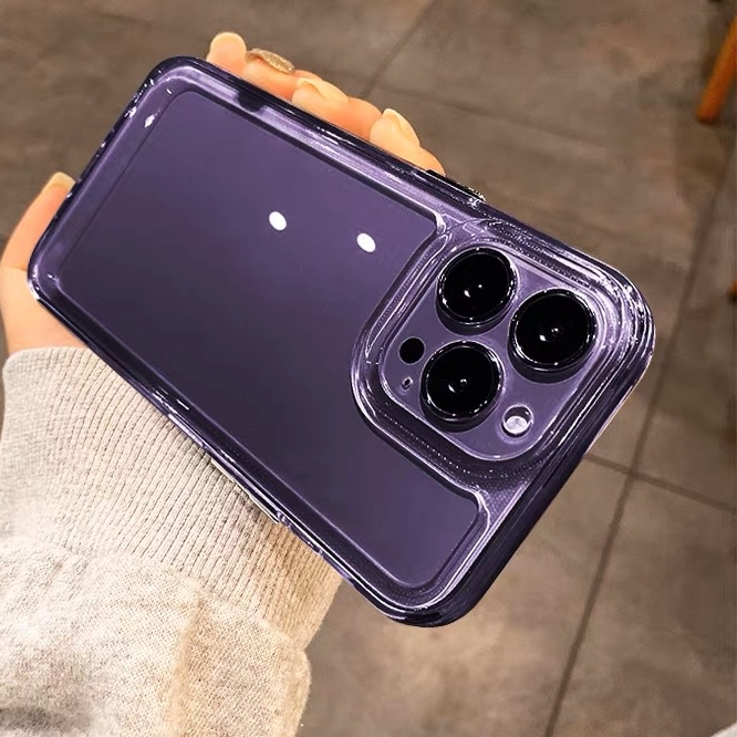 High quality transparent space case camera lens full protection ...