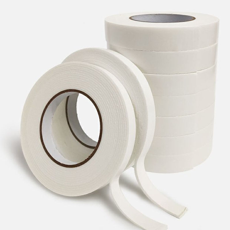 Foam Double-Sided Adhesive Sponge Tape White, Strong Viscosity, 2MM/3MM ...