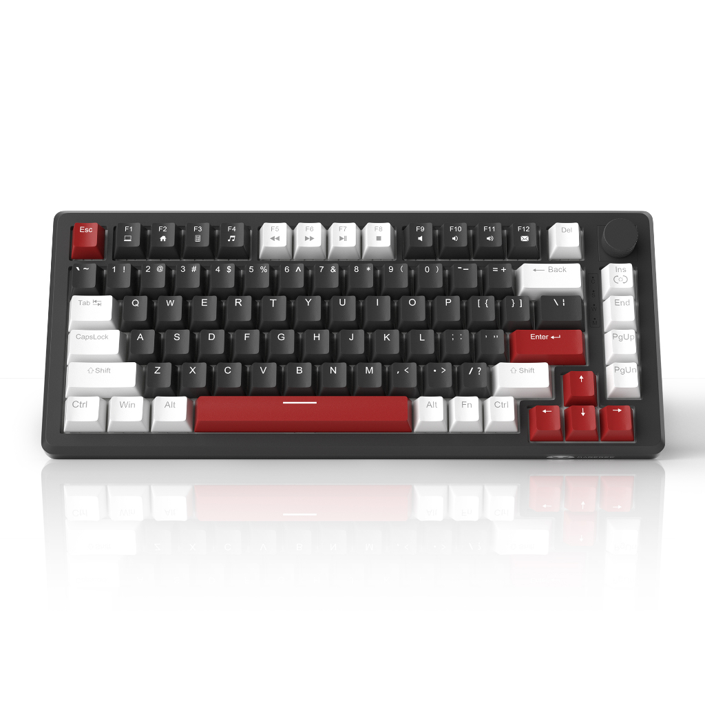 MageGee 75% TKL Mechanical Gaming Keyboard Knob Control Blue / Yellow ...