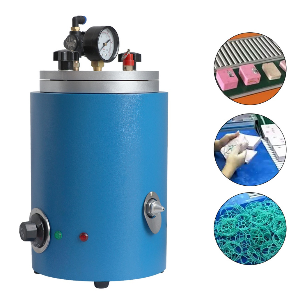 2.5L Wax Injector 500W Wax Injection and Casting Machine with Dual ...