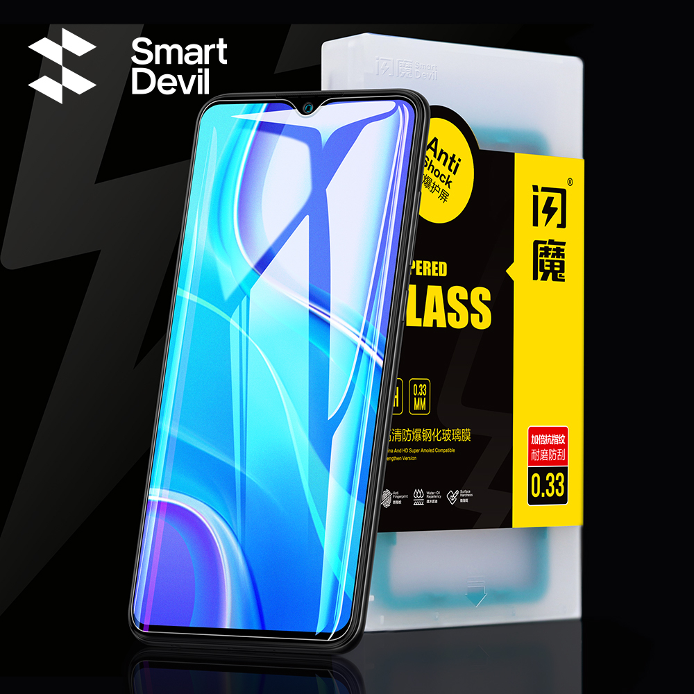 SmartDevil HD Tempered Glass For Redmi 14C/9a Redmi 10a Redmi 9 Xiaomi Redmi Explosion-Proof ...